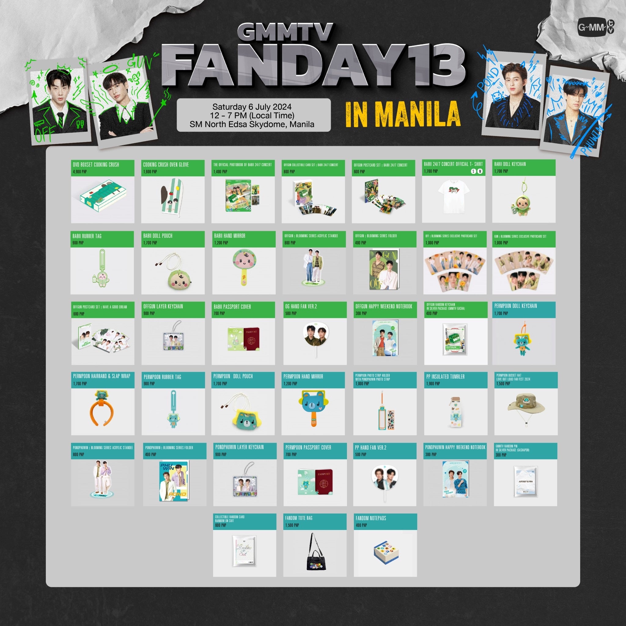 GMMTV FANDAY 13 IN MANILA OFFGUN PONDPHUWIN – GMMTV-123SeinoJP